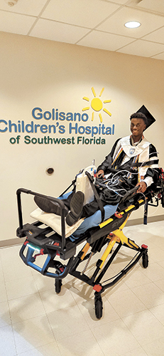 Golisano team pulls together so Mariner grad can walk the walk - Cape ...